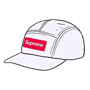 Supreme Linen Camp Cap