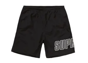 Supreme Logo Applique Water Short