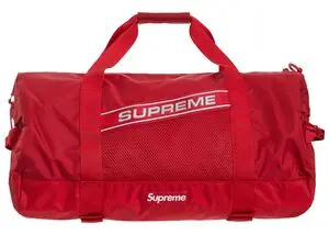 Supreme Logo Duffle Bag - Red