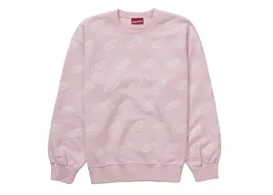 Supreme Crewneck Sweatshirt - Light Pink