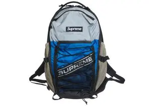 Supreme Logo Backpack - Blue