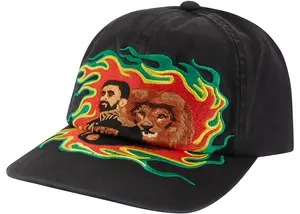 Supreme Lion Of Judah 6-panel Cap - Black