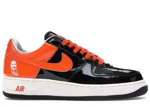 Nike Force 1 Low Halloween Sneakers - Black/orange Blaze/white