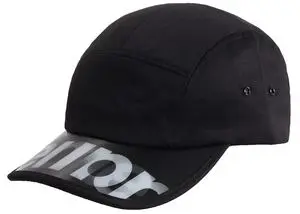 Supreme Lenticular Visor Camp Cap Black