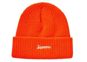 Supreme Loose Gauge Beanie Bright Orange