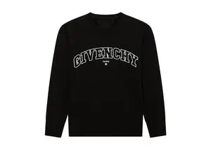 Givenchy College Slim Fit Crewneck Sweatshirt
