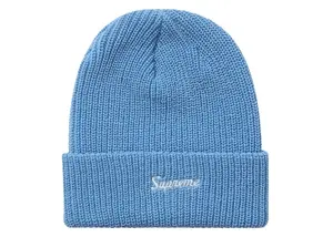 Supreme Loose Gauge Beanie Light Blue