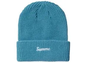 Supreme Loose Gauge Beanie Slate