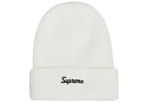 Supreme Loose Gauge Beanie White