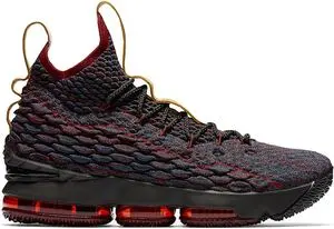 Nike Lebron 15 High-top Sneakers - Dark Atomic Teal/ale Brown/team Red
