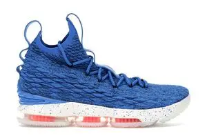 Nike Lebron 15 Hardwood Classics Sneakers - Photo Blue/total Orange