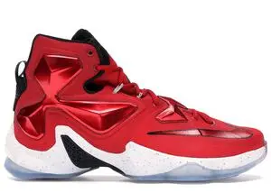 Nike Lebron 13 Away Sneakers - University Red/white/black