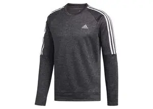 Adidas Own The Run 3stripes Crew Sweatshirt