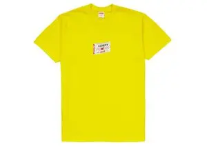 Supreme Luden's Tee Shirt - Yellow