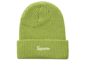 Supreme Loose Gauge Beanie Light Green