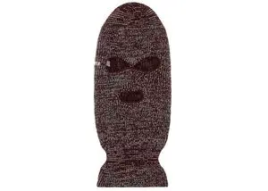 Supreme Lurex Balaclava - Burgundy