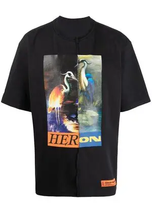 Heron Preston Split Herons Oversized T-shirt