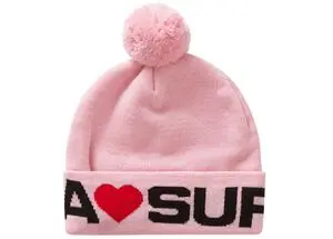 Supreme Love Beanie - Light Pink