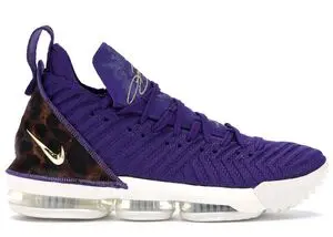 Nike LeBron 16 Kingin Sneakers Court Purple/metallic Gold