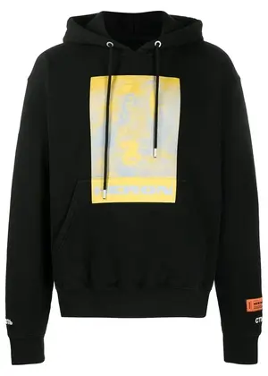 Heron Preston Halo Herons Hoodie - Black/yellow