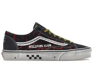 VANS Style 36 Stranger Things Sneakers - Black/red/yellow