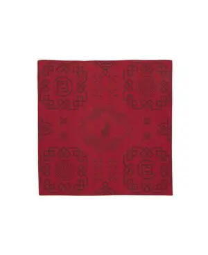 CLOT X Polo Shirt Ralph Lauren Square Scarf - Red