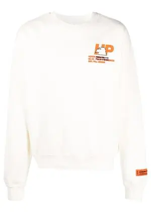 Heron Preston Hp Eagle Trading Crewneck Sweatshirt
