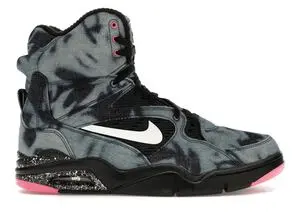 Nike Command Force Bleached Denim Sneakers - Black/white/pink Pow