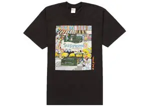 Supreme Manhattan Tee Shirt - Black
