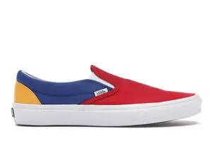 VANS Slip-on Yacht Club - Red/blue/yellow