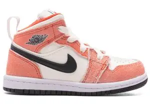 JORDAN Jordan 1 Mid SE Sneakers Team Orange/black/sail