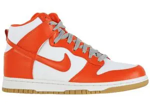 Nike Dunk High Syracuse Gum - White/team Orange/matte Silver