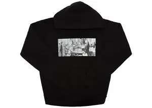 Supreme Mike Kelley Franklin Hooded Sweatshirt - Black
