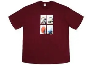 Supreme Mike Kelley Ahhyouth! Tee Shirt Burgundy
