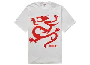 Supreme Mobb Deep Dragon Tee Shirt - White