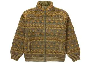Supreme Missoni Reversible Knit Jacket - Olive