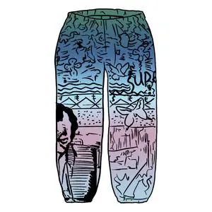 Supreme Miles Davis Skate Pant - Blue