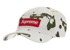 Supreme Military Camp Cap - White Russian Camo