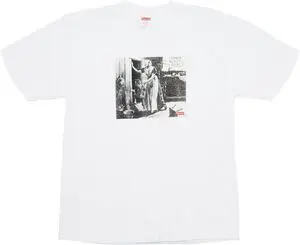 Supreme Mike Kelley Hiding From Indians Tee Shirt - White