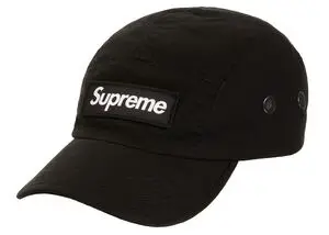 Supreme Military Camp Cap Ss21 - Black