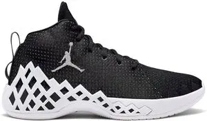 JORDAN Jordan Jumpman Diamond Mid Sneakers Black/metallic Silver/white