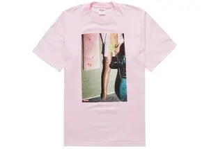 Supreme Model Tee Shirt - Light Pink