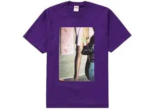 Supreme Model Tee Shirt - Purple