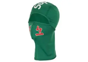 Supreme Mlb Kanji Teams Atlanta Braves Balaclava - Light Pine