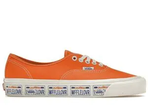 VANS Vans UA Authentic 44 DX Anaheim Factory Sneakers Vanity Plate/orange Tiger