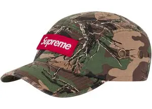Supreme Military Camp Cap - Branch Olive Camo