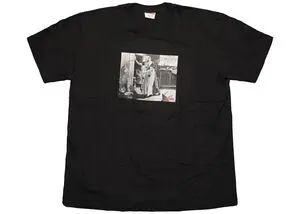 Supreme Mike Kelley Hiding From Indians Tee Shirt - Black