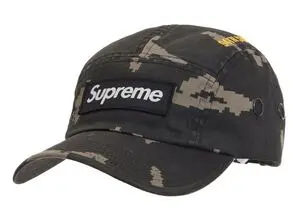 Supreme Military Camp Cap - Black Russian Camo