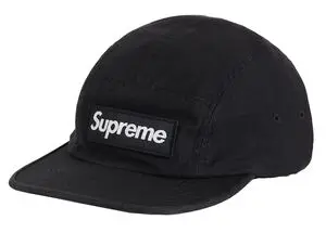 Supreme Military Camp Cap - Black