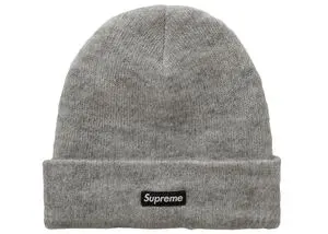 Supreme Mohair Beanie Grey